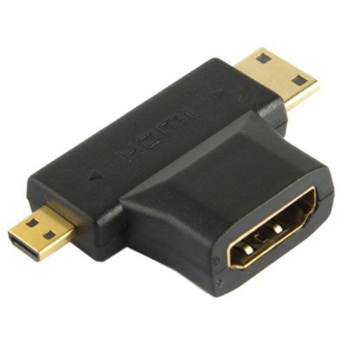 3 In 1 HDMI To Micro Mini Male Adapter – WCS-worldwide